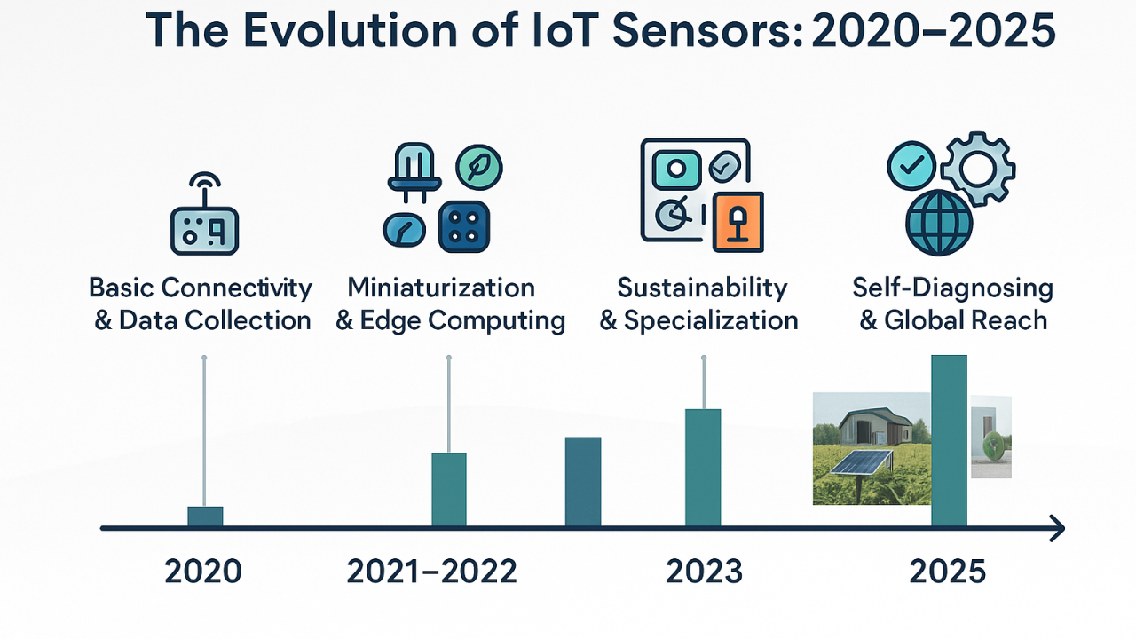 The Evolution of IoT Sensors Over 5 Years - Seecago